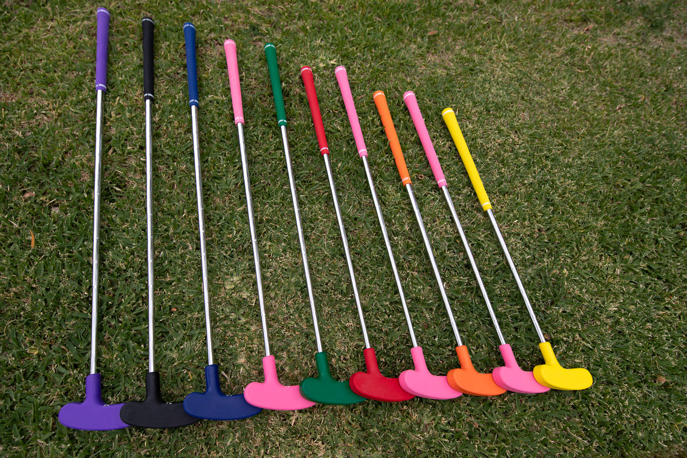Mini Golf Putters - (Red 74cm & Green 81cm out of stock. DUE Mid June ...