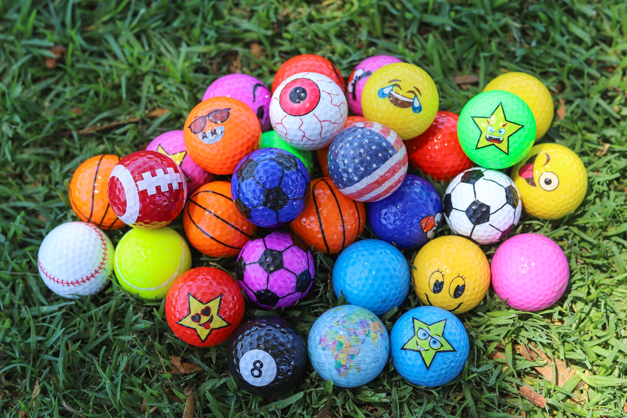 *NEW* Novelty Mini Golf Balls – Mini Golf Supplies Australia